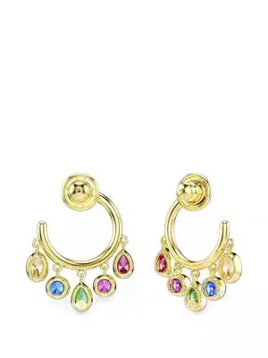 SWAROVSKI Imber Crystal-embellished Charm Hoop Earrings
