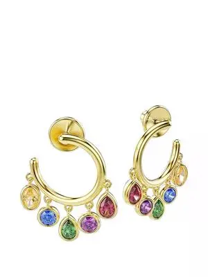 SWAROVSKI Imber Crystal-embellished Charm Hoop Earrings