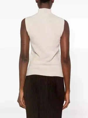 AROVESCIO High-neck Sleeveless Sweater