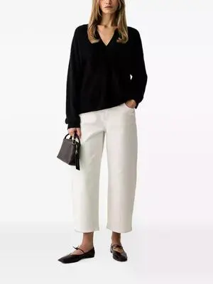 VICOLO V-neck Sweater - Black