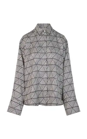 HEIRLOME X A. Morales Basket Silk Shirt