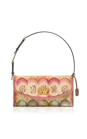 Valentino Garavani Devain Small Jacquard Shoulder Bag
