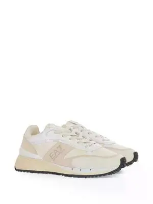 EA7 Otg Logo-print Panelled Sneakers