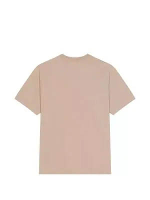 Givenchy T-shirt In Cotton With Paris Embroidery - Neutrals
