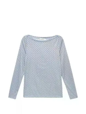 Malìparmi Micro-print Jersey T-shirt - Blue