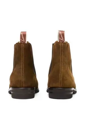 SCAROSSO Edgar Suede Chelsea Boots