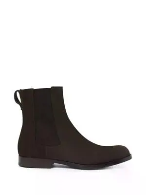 SCAROSSO Elliot Suede Chelsea Boots - Brown