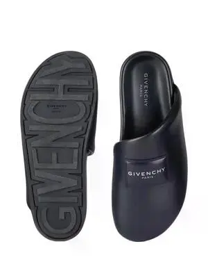 Givenchy Puffy Mules In Nappa Leather