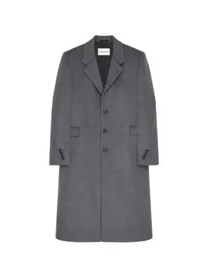 Givenchy Couture Seam Coat In Wool And Cashmere - Grey
