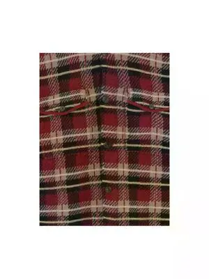 Guest In Residence Plaid Cashmere Shirt