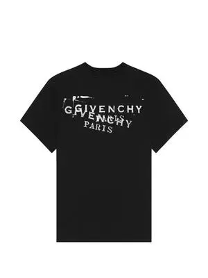 Givenchy T-shirt In Cotton With Stamp Print