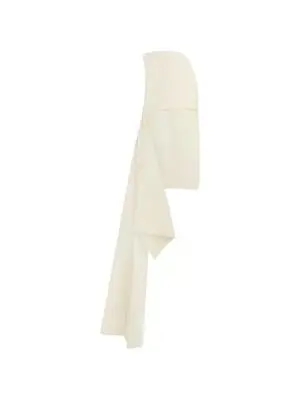 Givenchy Paris Hooded Scarf In Alpaca Wool