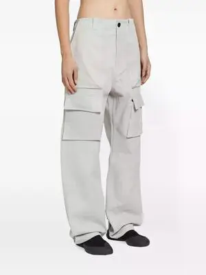 Loewe Multi-pocket Hammer-loop Cargo Wide-leg Pants