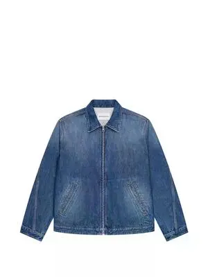 Givenchy Couture Seam Jacket In Dark Denim - Blue