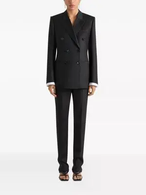 Givenchy Striped Skinny Pants In Wool
