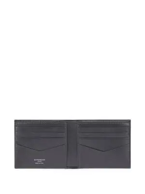 Givenchy Antigona Stamped Bicolor Wallet In Leather