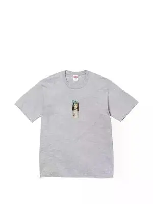 Supreme Prayer Card Box Logo T-shirt - Grey