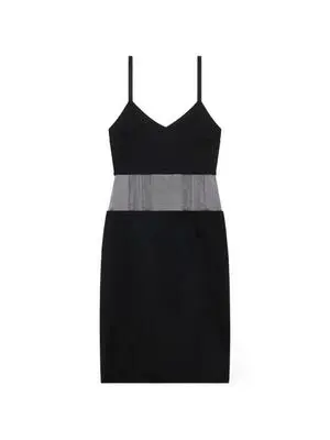 Marni Wool Dress With Satin Waist