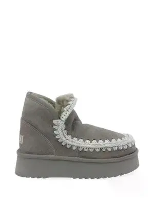 Mou Trimmed Boots For Women