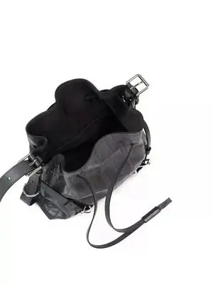 Givenchy Small Voyou Bucket Bag In Myxine Leather