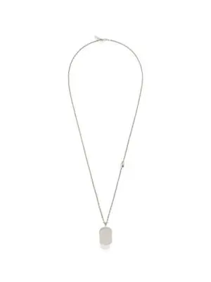 Givenchy Sculptural Crystal Necklace In Metal And Crystal