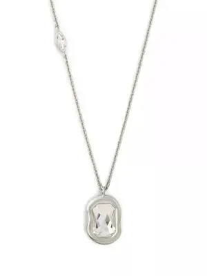 Givenchy Sculptural Crystal Necklace In Metal And Crystal
