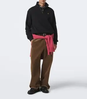 Polo Ralph Lauren Cotton-blend Half-zip Sweater