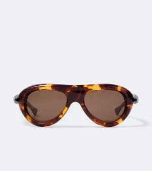 Bottega Veneta Aviator Sunglasses - Brown
