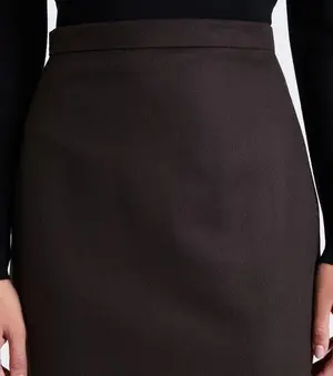 Max Mara Camel Hair Pencil Skirt