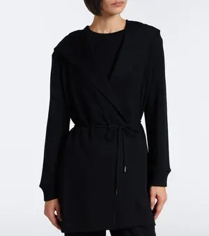 Max Mara Virgin Wool Wrap Coat