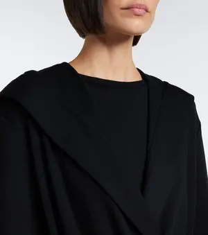Max Mara Virgin Wool Wrap Coat