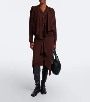 LEMAIRE Glove Leather Knee-high Boots