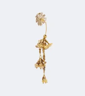Dries Van Noten Embellished Drop Earrings