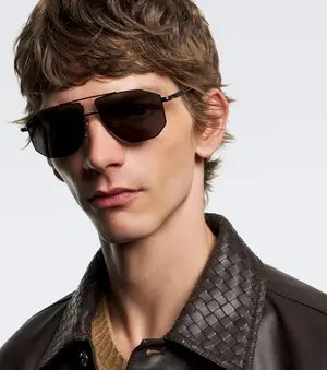 Bottega Veneta Aviator Sunglasses