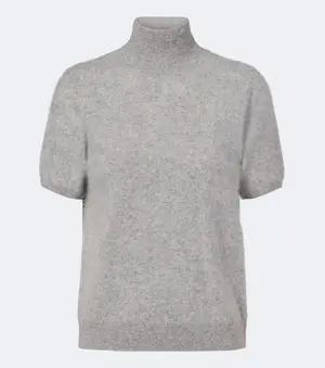 Max Mara Wool Turtleneck Sweater - Grey