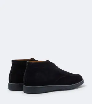 Magnanni Lello Suede Desert Boots - Blue