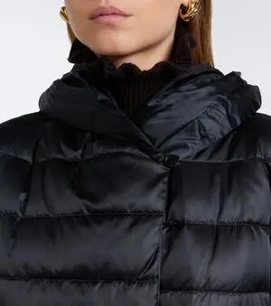 Max Mara Belted Hooded Puffer Coat