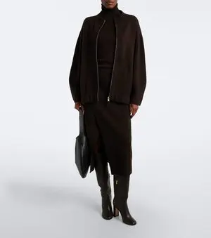 Jardin Des Orangers Wool And Cashmere Turtleneck Sweater