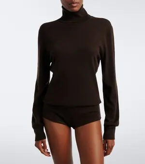 Jardin Des Orangers Wool And Cashmere Turtleneck Sweater