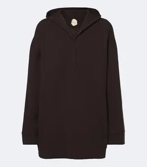 Jardin Des Orangers Hooded Wool And Cashmere Sweater