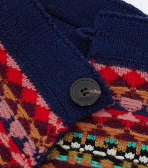 Dries Van Noten Wool Collar - Multicoloured