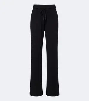 Max Mara Virgin Wool Straight Pants - Black