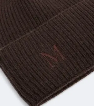 Max Mara Embroidered Cashmere Beanie