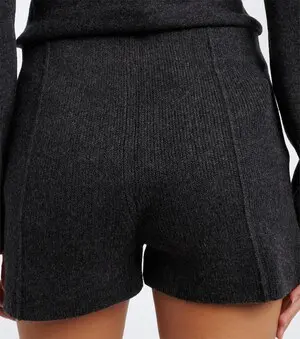 Jardin Des Orangers Wool And Cashmere Shorts