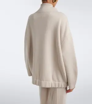 Jardin Des Orangers Wool And Cashmere Jacket - Beige