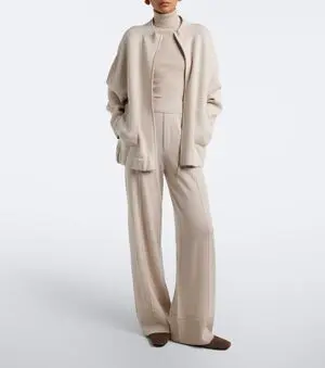 Jardin Des Orangers Wool And Cashmere Jacket - Beige