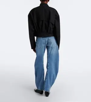 AGOLDE Spiral Faded Barrel-leg Jeans