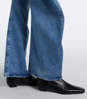 AGOLDE Spiral Faded Barrel-leg Jeans