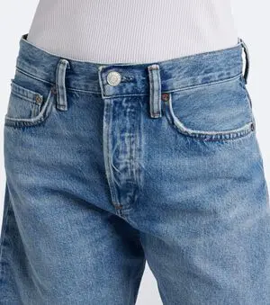 AGOLDE Spiral Faded Barrel-leg Jeans