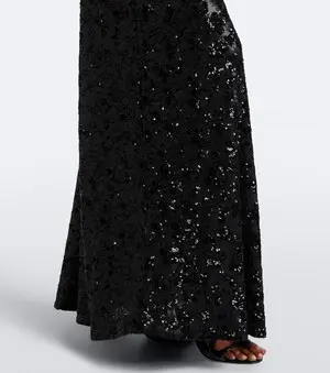Max Mara Elegante Sequined Gown